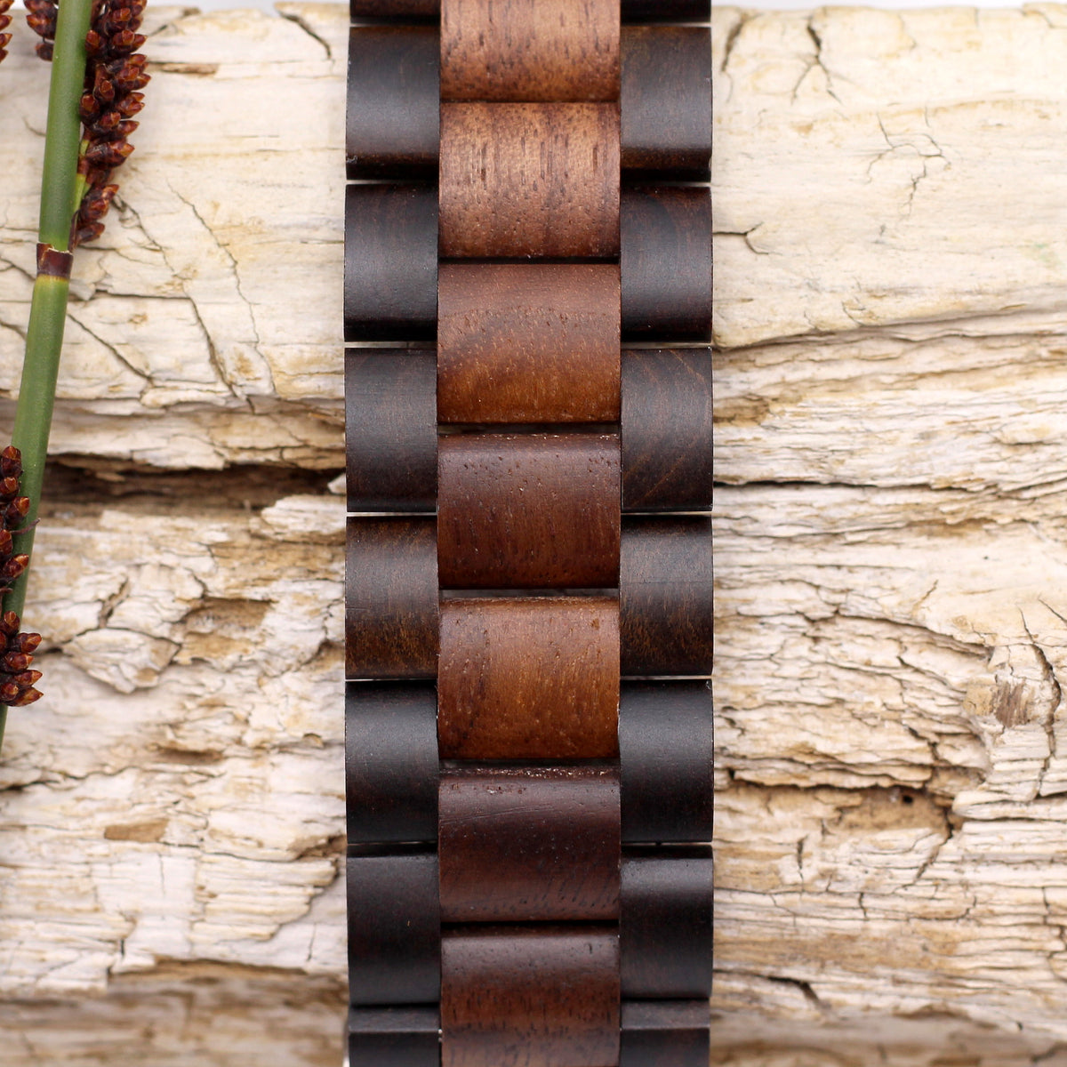 SUAVE Men's Ebony & Walnut Wood Watch and Strap – Hashtag Bamboo